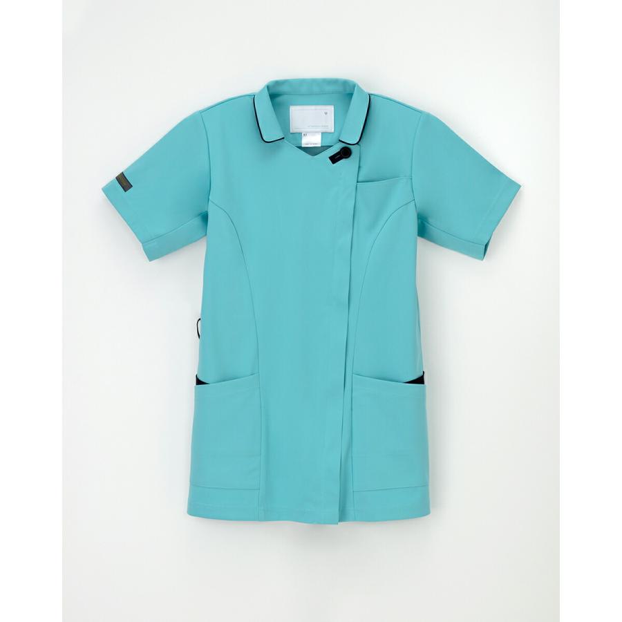 ナガイレーベン AY-4222 女性用上衣 カラーチュニック 白衣 レディース 医療 看護 : 白衣のホワイトロード - 通販 - Yahoo!ショッピング