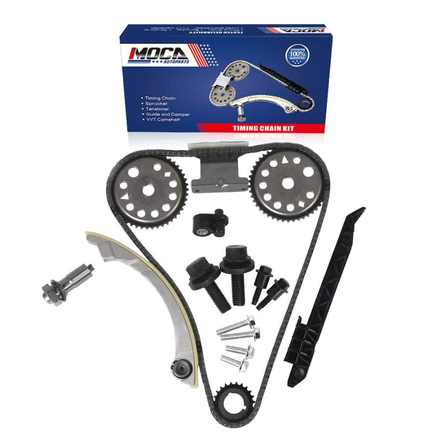 MOCA Timing Chain Kit & Gear Oiler Bolts fit 05 10 for Chevrolet 並行輸入品 ...