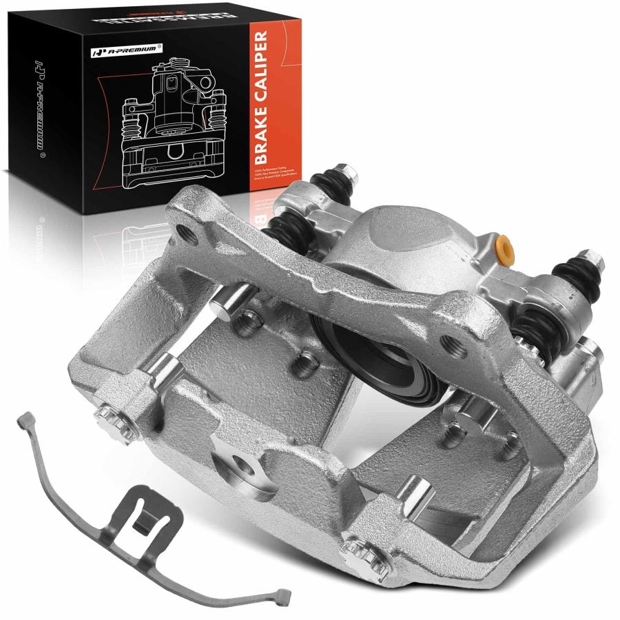 A Premium Disc Brake Caliper Assembly with Bracket Compatible wi 並行輸入品 ...