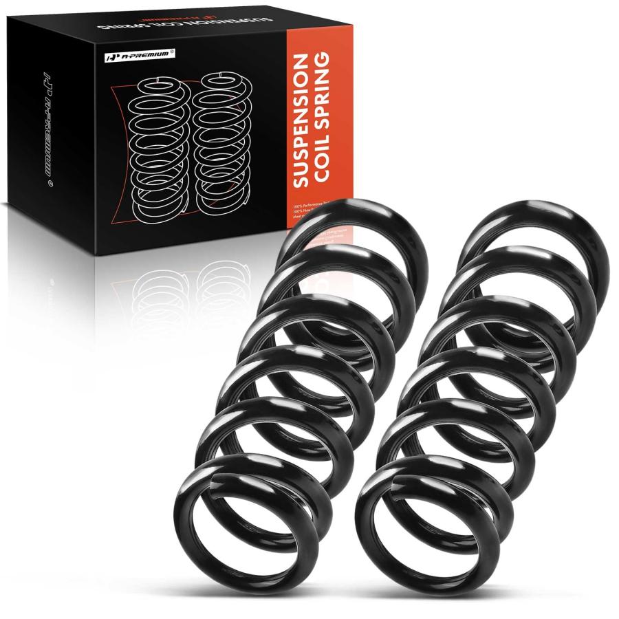 A Premium 2Pcs Front Suspension Coil Spring Set Compatible with 並行輸入品 ...