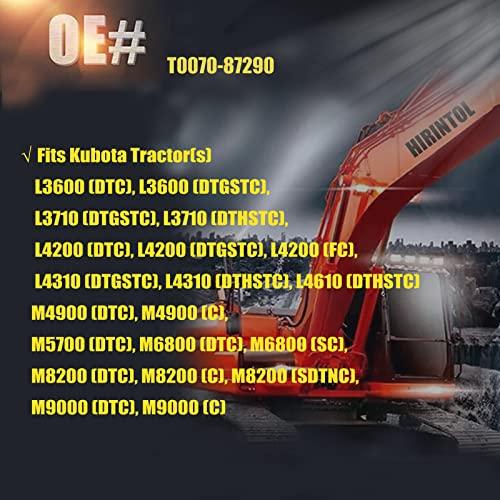 10P08E A/C AC コンプレッサー T0070 87290 12V クボタ L3600 L3710 L4200 L4310 並行輸入品 : Moto Parts Japan - 通販 ...