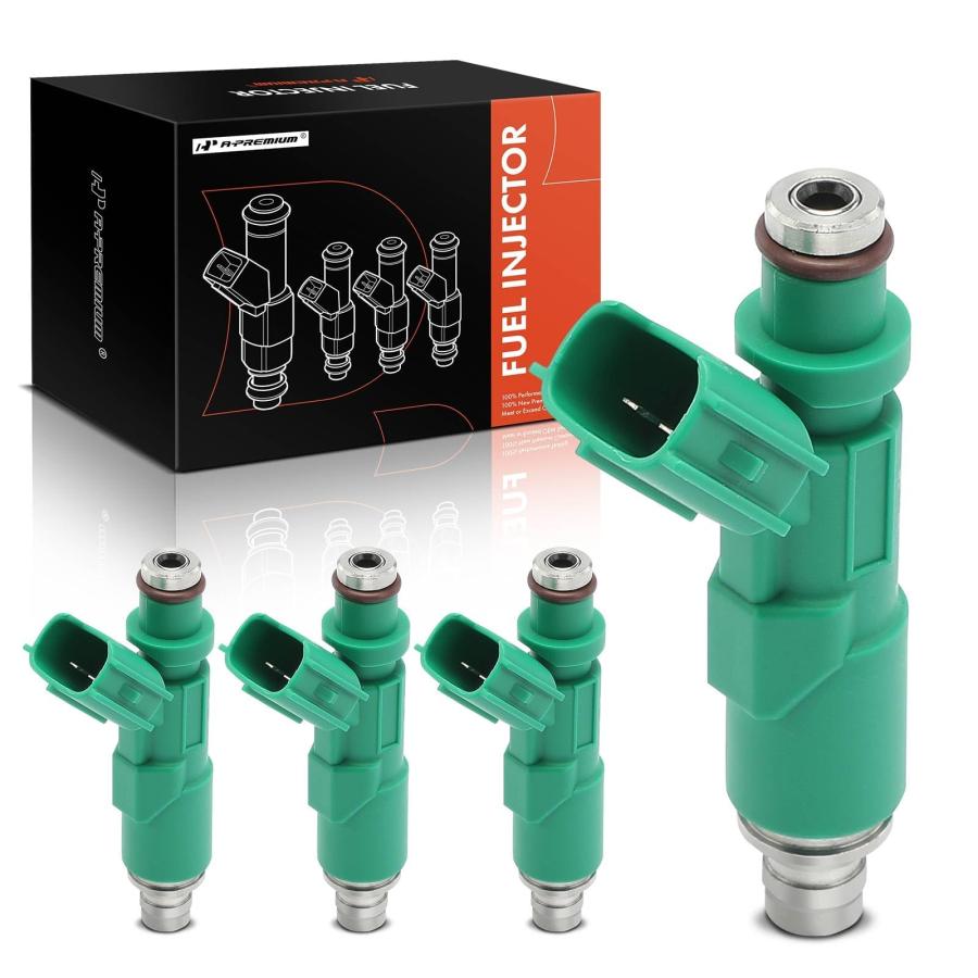 【並行輸入品】 A Premium Fuel Injectors Set of 4 Compatible with Toyota Prius ...
