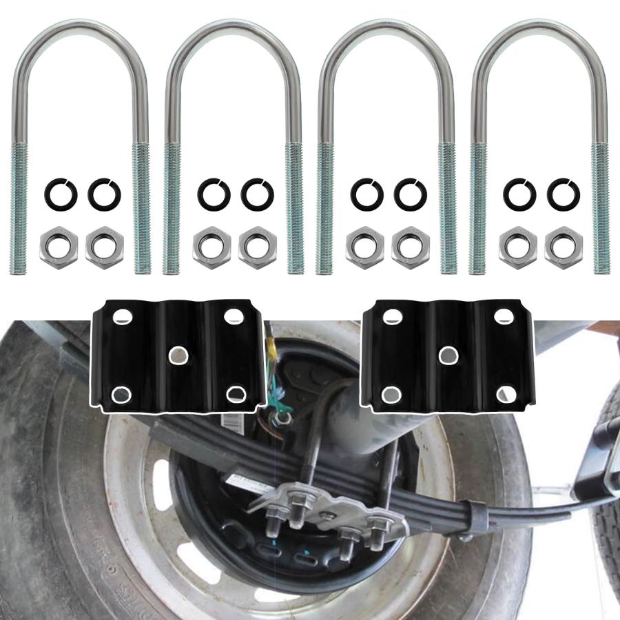 Oldriver トレーラー車軸 u Bolt スタンドオフキット、3500ポンドのトレーラー車軸用、5 1/2インチのUボルト、 並行輸入品 : Moto Parts Japan - 通販 ...