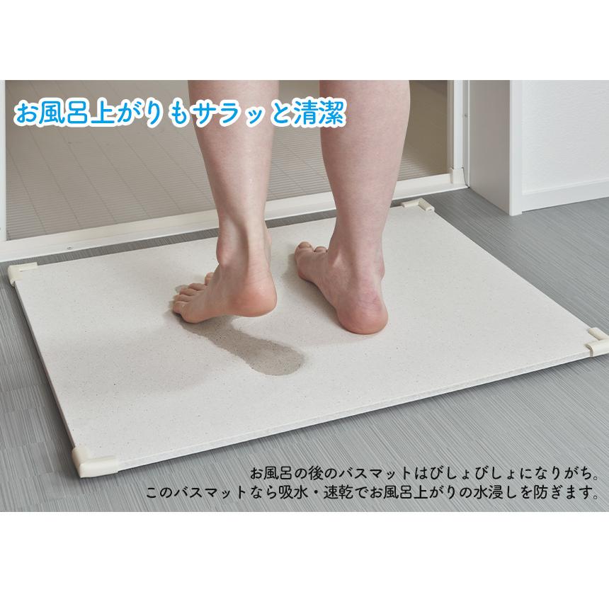 bws SELECTION バスマット ノンアスベスト 日本製 速乾 吸水 Lサイズ モイストレイ 滑り止め Moiss モイス bwsSELECTION 燕三条 : アイデア雑貨1000点 ...