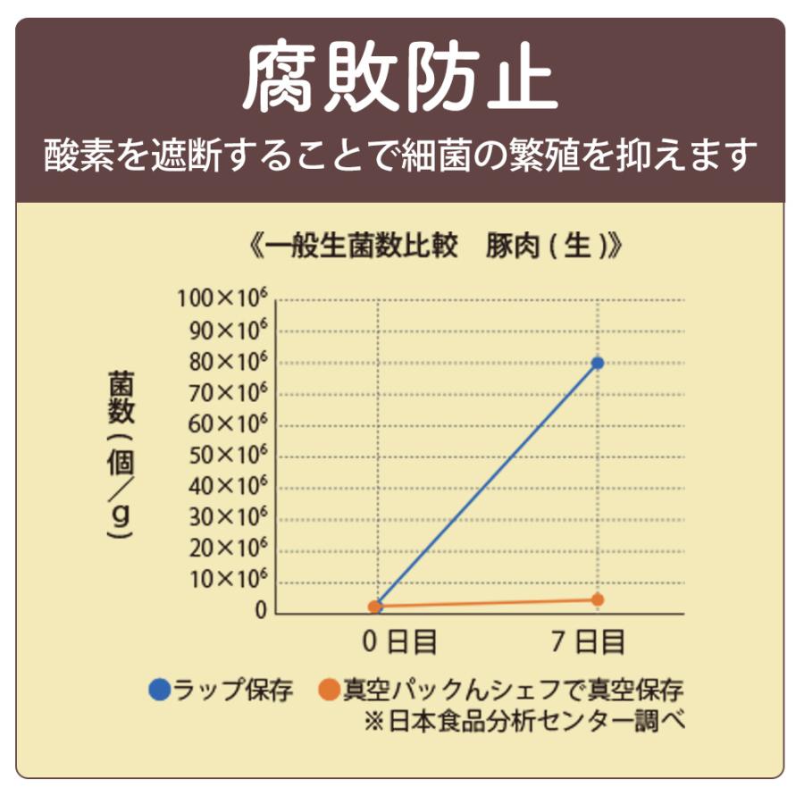 真空パックんシェフ2Plus 真空パック機 液体 汁物 家庭用 シェフ2プラス 真空パック器 専用袋不要 シェフツープラス チャンバー式真空包装機 :79472-11:暮らしの幸便 - 通販 ...