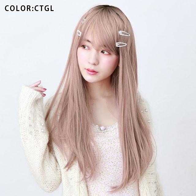 フルウィッグ プリシラ CTA-683 ピュアストレート グラデーションウィッグ カラーウィッグ くすみファンタジー 送料無料 : ウィッグランド - 通販 - Yahoo!ショッピング