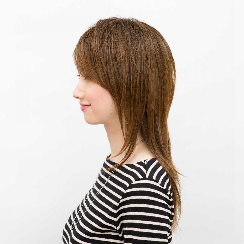 レディースウィッグ スパイシーロング(ミルキーブラウン)(ファッションウィッグ,ラパンドアール) フルウィッグ ラパンドアール スパイシーロング ミルキーブラウン