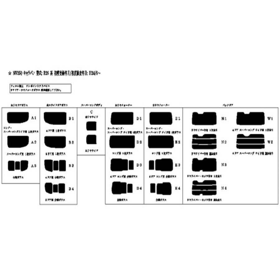 BRAINTEC カーフィルム カット済み ルイジアナグリーン NV350 キャラバン E26 リアセット : WILDDOG-SAGA - 通販 - Yahoo!ショッピング