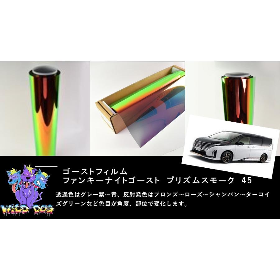 BRAINTEC カーフィルム ゴーストフィルム カット済み ファンキーナイトゴーストPR45 セレナ C28 リアセット : WILDDOG-SAGA - 通販 - Yahoo!ショッピング