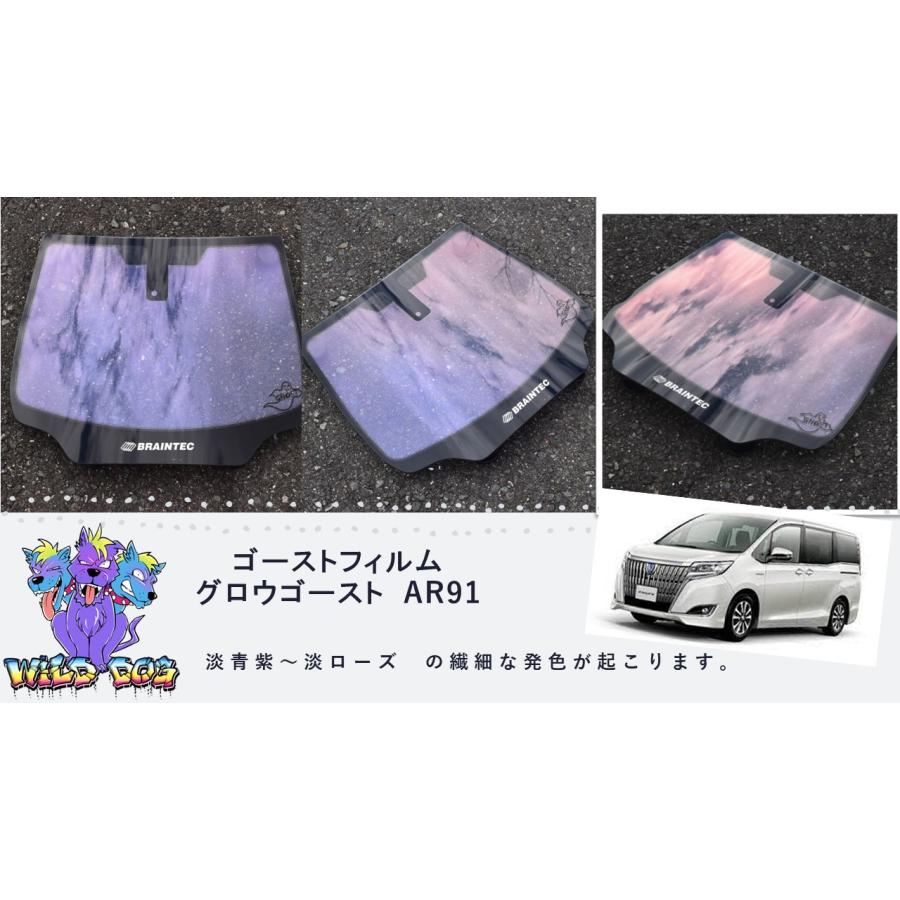 BRAINTEC カーフィルム ゴーストフィルム グロウゴーストAR91 80系 エスクァイア フロント 熱成形 カット済み : WILDDOG-SAGA - 通販 - Yahoo!ショッピング