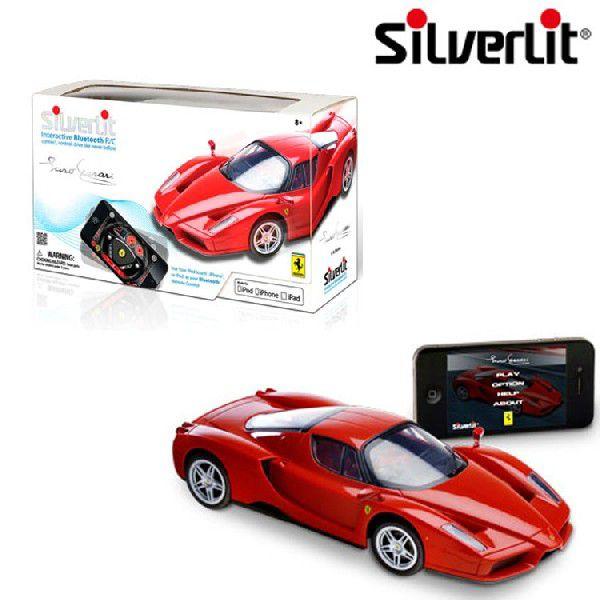 Silverlit Bluetooth ラジコン フェラーリ エンツォ for iPod, iPhone, iPad Ferrari公認 1/ ...