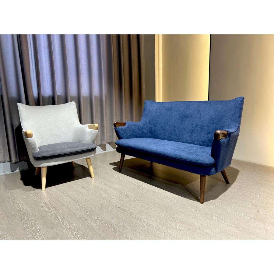 2点セット CH-71 ミニベアチェア CH-72 ミニベアソファ ハンス・J・ウェグナー ラウンジチェア 二人掛け ソファ デザイナーズ ...