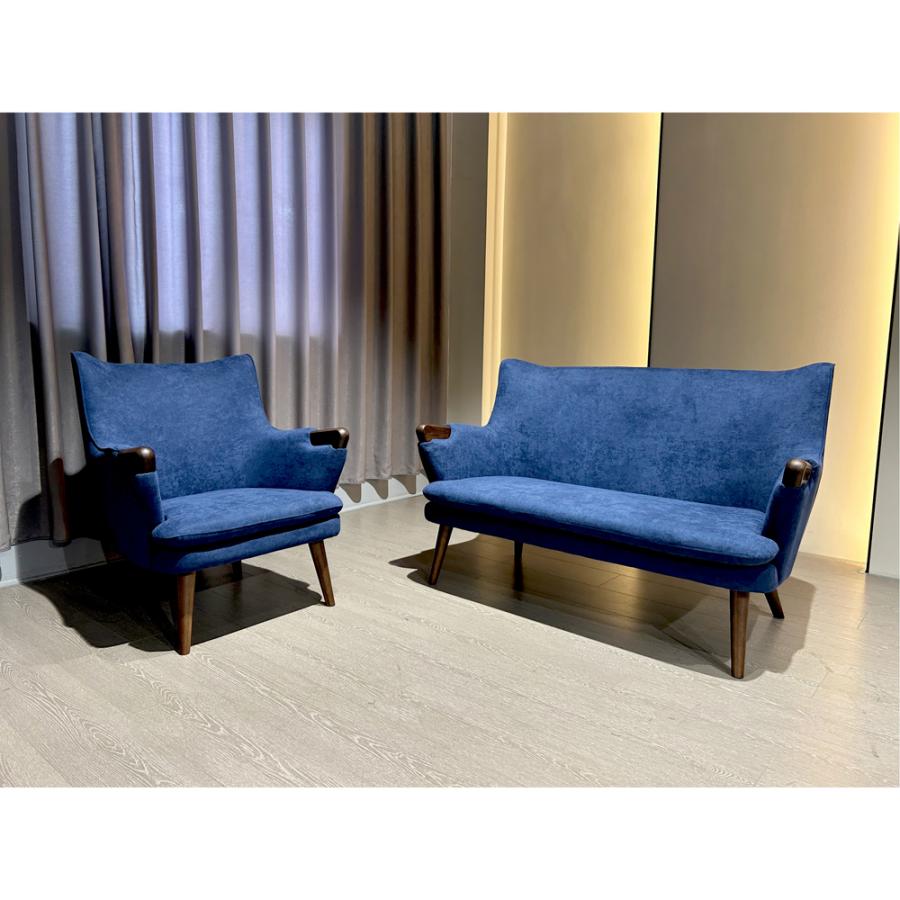 2点セット CH-71 ミニベアチェア CH-72 ミニベアソファ ハンス・J・ウェグナー ラウンジチェア 二人掛け ソファ デザイナーズ ...