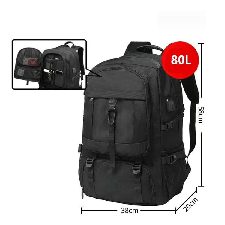 ビジネス 50L 80L 出張 60L バックパック 登山リュック USB充電ポート付き 靴収納 リュックサック 旅行 キャンプ 防災 アウトドア : Will Style - 通販 ...