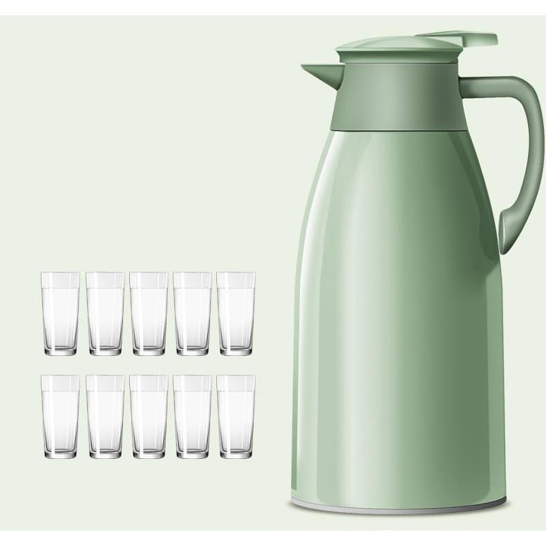 魔法瓶 まほうびん 1900ml 真空断熱 保冷保温ポット 卓上ポット 注ぎやすい コーヒーポット リビングポット コーヒーサーバー テーブルポット : Will Style - 通販 ...