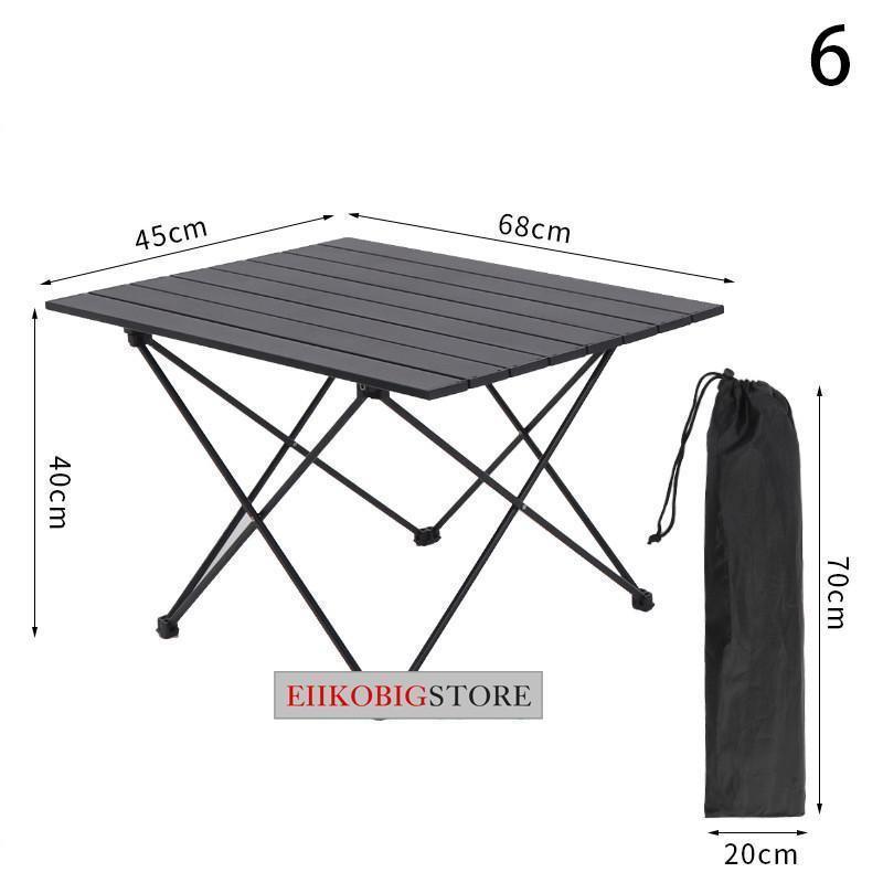 アルミ製 折りたたみテーブル ロールテーブル アウトドアテーブル コンパクト ハイキング 収納ケース付き 軽量 アウトドア/BBQ/キャンプ用品 登山 : WILLGAD - 通販 ...