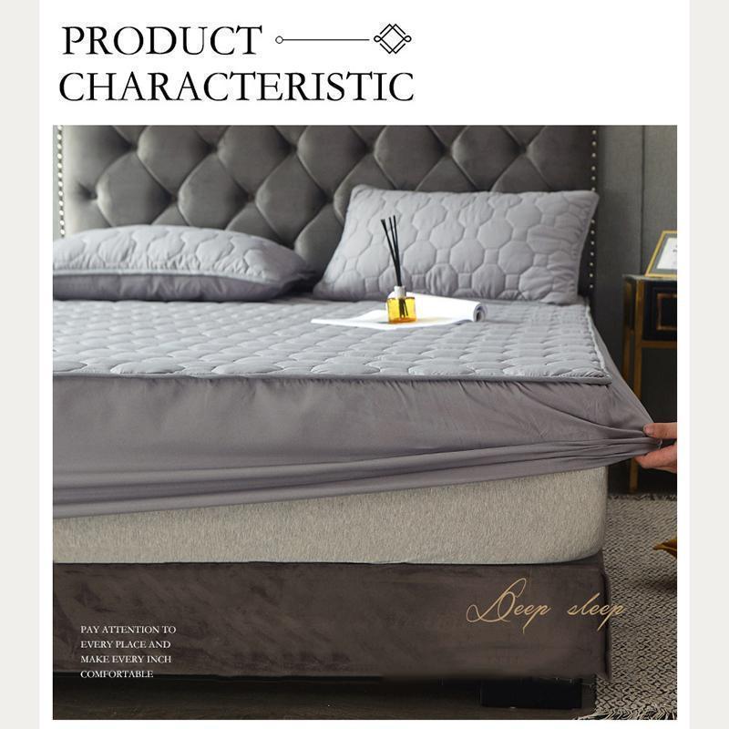 パッド一体型ボックスシーツ ベッドパッド 敷きパッド 綿 シングル 洗える オールシーズン 全周ゴム付き ベッドカバー ベッドシーツ ベッドマット : WILLGAD - 通販 - Yahoo ...