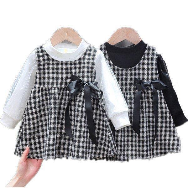 韓国子供服 女の子 ワンピース 2点セット 70 80 90 100 110cm ジャンパースカート セットアップ Tシャツ ス 結婚式 発表会 : WILLGAD - 通販 - Yahoo ...