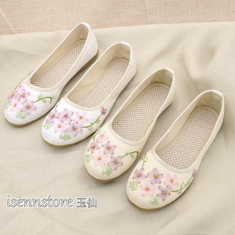 パンプス 痛くない ぺたんこ ペタンコ フラット カジュアルシューズ スリッポン ローヒール レディース 刺繍 シューズ かわいい おしゃれ 通気 : WILLGAD - 通販 - Yahoo ...