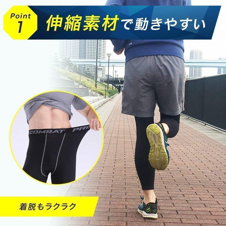 スポーツ タイツ メンズ コンプレッションウェア レギンス スパッツ ランニング アンダーウェア : WILLGAD - 通販 - Yahoo!ショッピング