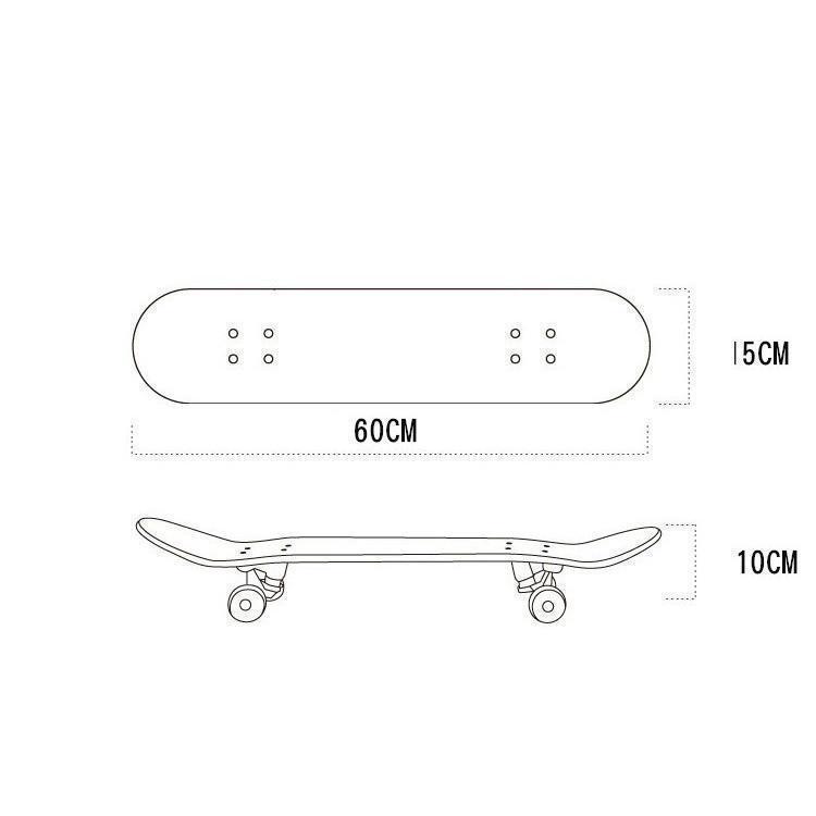 スケートボード スケボー キッズ 子供 大人 コンプリート初心者 ビギナー 入門モデル ストリート スポーツ ギフト おもちゃ : WILLGAD - 通販 - Yahoo!ショッピング