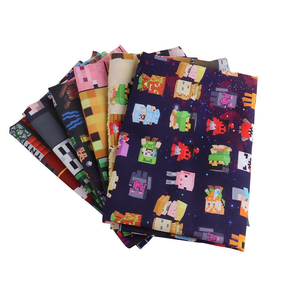 マインクラフト 布 生地 ハギレ かわいい パッチワーク 布地 カットクロス キルト キャラクター パッチワーク布 ハンドメイド : WILLGAD - 通販 - Yahoo!ショッピング