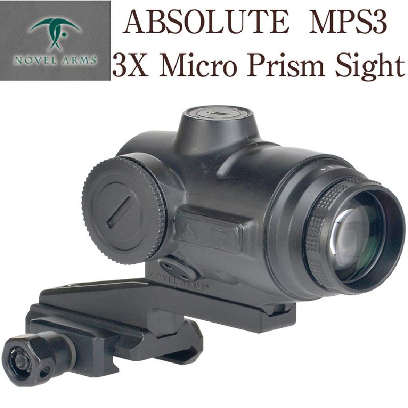 ノーベルアームズ ABSOLUTE MPS3（3X Micro Prism Sight） NOVEL ARMS 新商品 プリズムサイト ...