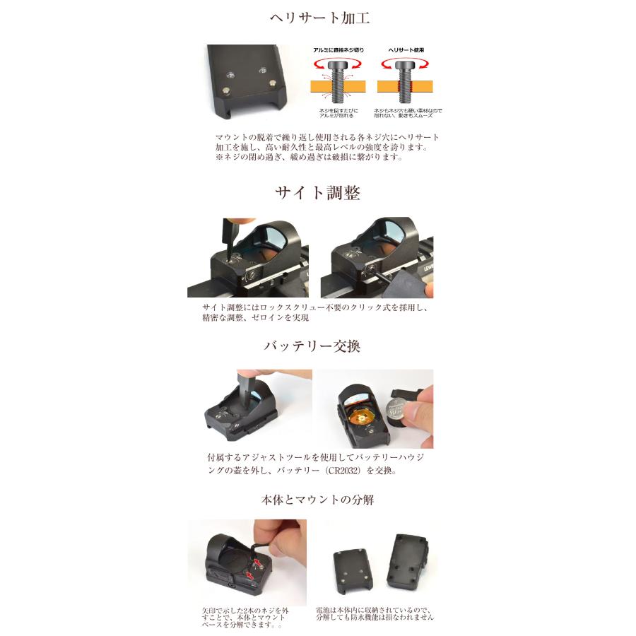 ドットサイト ノーベルアームズ NOVEL ARMS SURE HIT MRS2 DOTSIGHT サバイバルゲーム サバゲー : Will ...