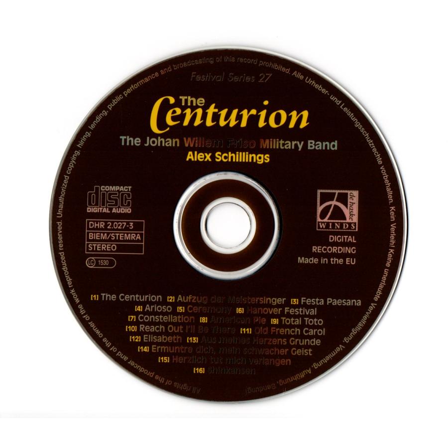 送料無料 吹奏楽CD:センチュリオン ハノーヴァーの祭典 ミュージカル:エリザベート ニュルンベルクのマイスタージンガー 他 : cd-the ...