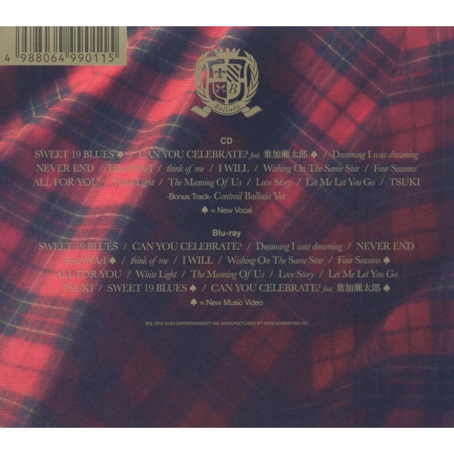 安室奈美恵 / Ballada バラーダ 2014.06.04 バラード・ベストアルバム CD＋Blu-ray デジパック仕様 AVCN ...