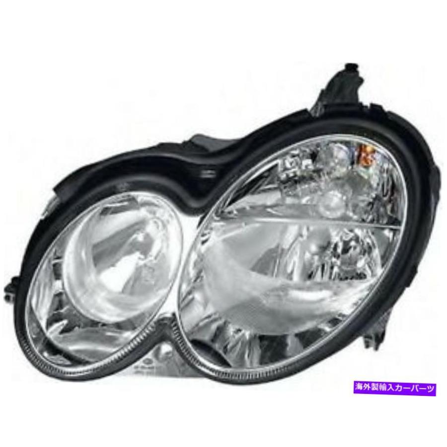 USヘッドライト HELLAハロゲン左サイドドライバヘッドライトCLKクラスW209 2002-2005 HELLA halogen LEFT ...
