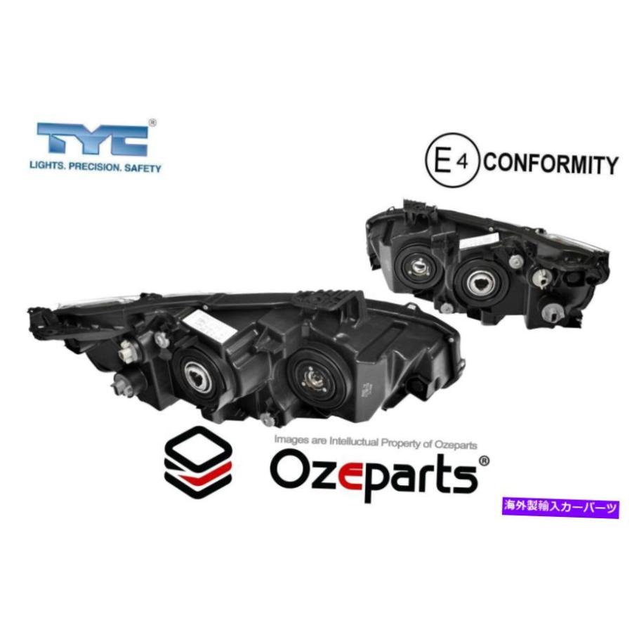 USヘッドライト Honda Civic FC FK 10th Gen 2016~2021用ペアLH + RHヘッドライトランプハロゲン Pair LH+RH Head Light Lamp ...