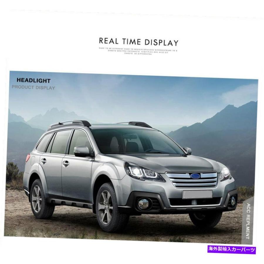 USヘッドライト Subaruアウトバック/レガシーヘッドライトアセンブリ2010-2014プロジェクタLED DRLのための2pcs ...