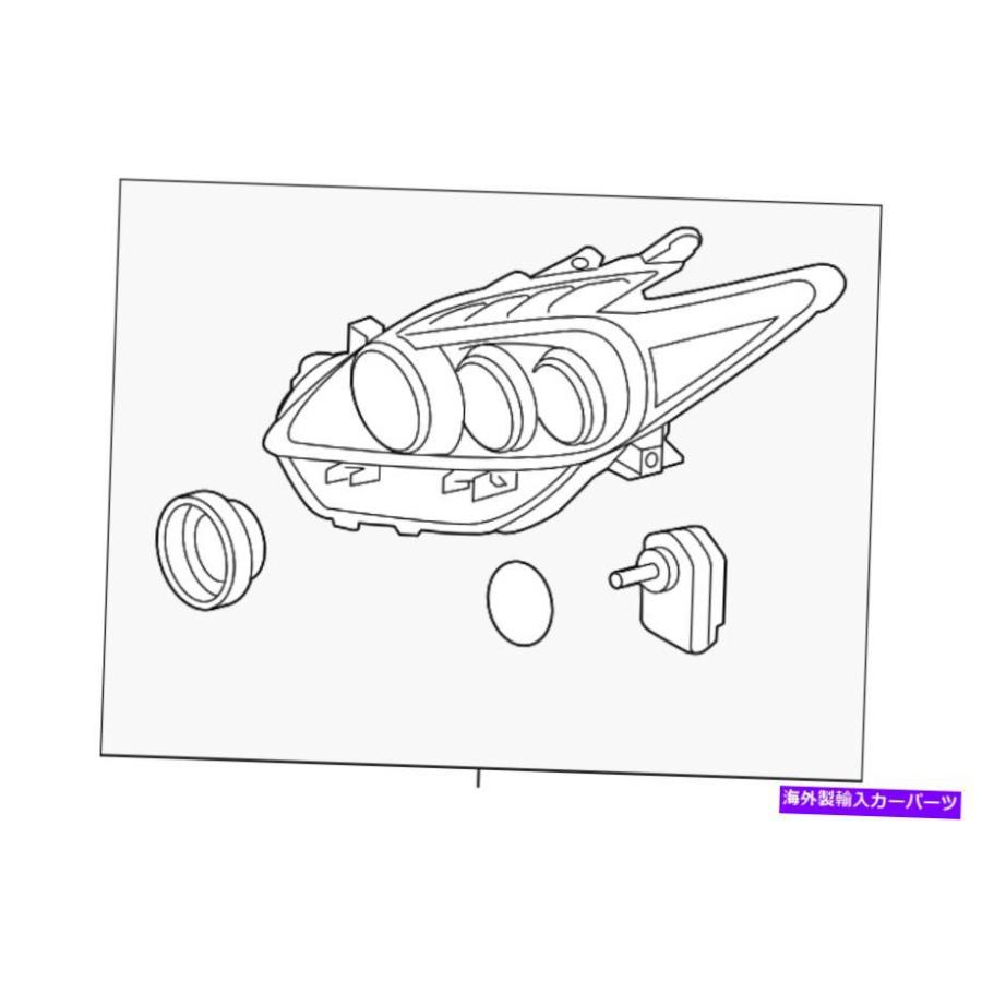USヘッドライト 本物のトヨタヘッドランプアセンブリ81145-47310 Genuine Toyota Headlamp Assembly ...
