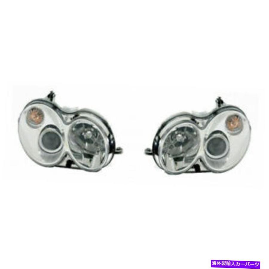 USヘッドライト Mercedes-Benz CLK55 AMGヘッドライト2006ペアHIDタイプMB2518102 For AMG ...