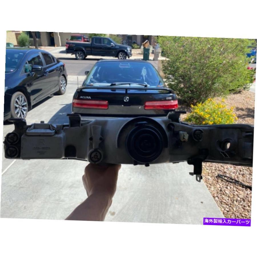 USヘッドライト 1990-93 Acura Integra JDM 1ピースヘッドライト acura integra jdm 1 piece ...
