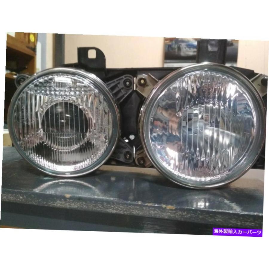 USヘッドライト BMW E34-E32ヘッドライトユーロ楕円形スマイリーヘラ！NEW！ OEM 63121391321 631213 E34-E32 headlights Euro ...