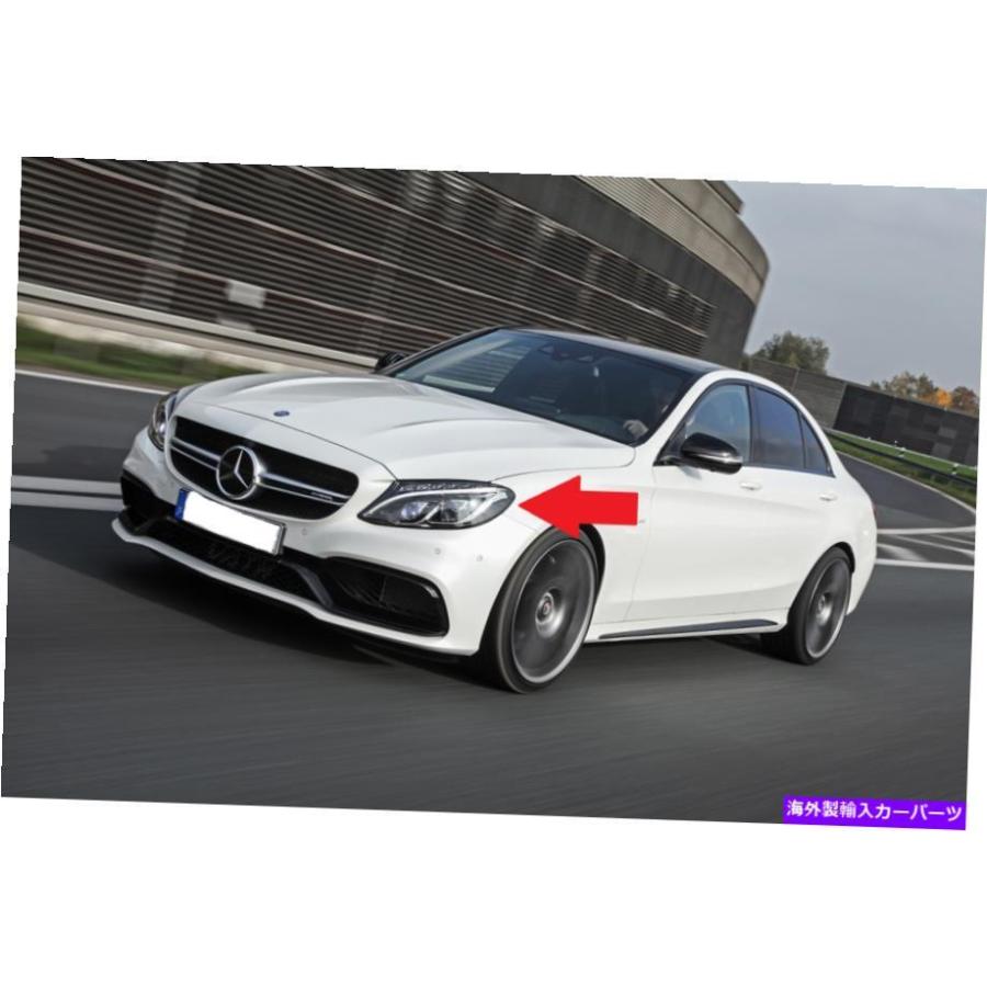 USヘッドライト 新しいメルセデスベンツW205 LHDトラフィック静的LEDヘッドランプを残しましたA205906540??4 A New ...