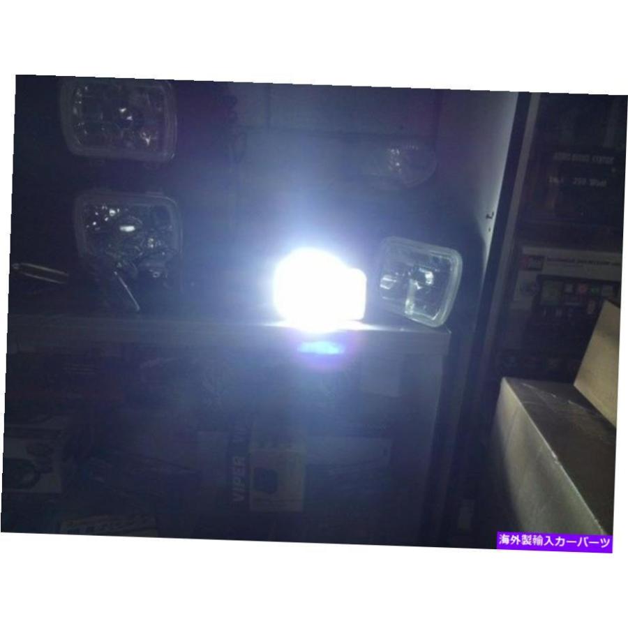 USヘッドライト H4703低LED COBヘッドライトキット80W 7200Lumens 5000Kピュアホワイト H4703 Low ...