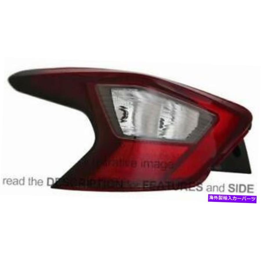 USテールライト 日産マイクラ2017のテールライト26555-5FA0A. Taillight For Nissan Micra 2017 ...