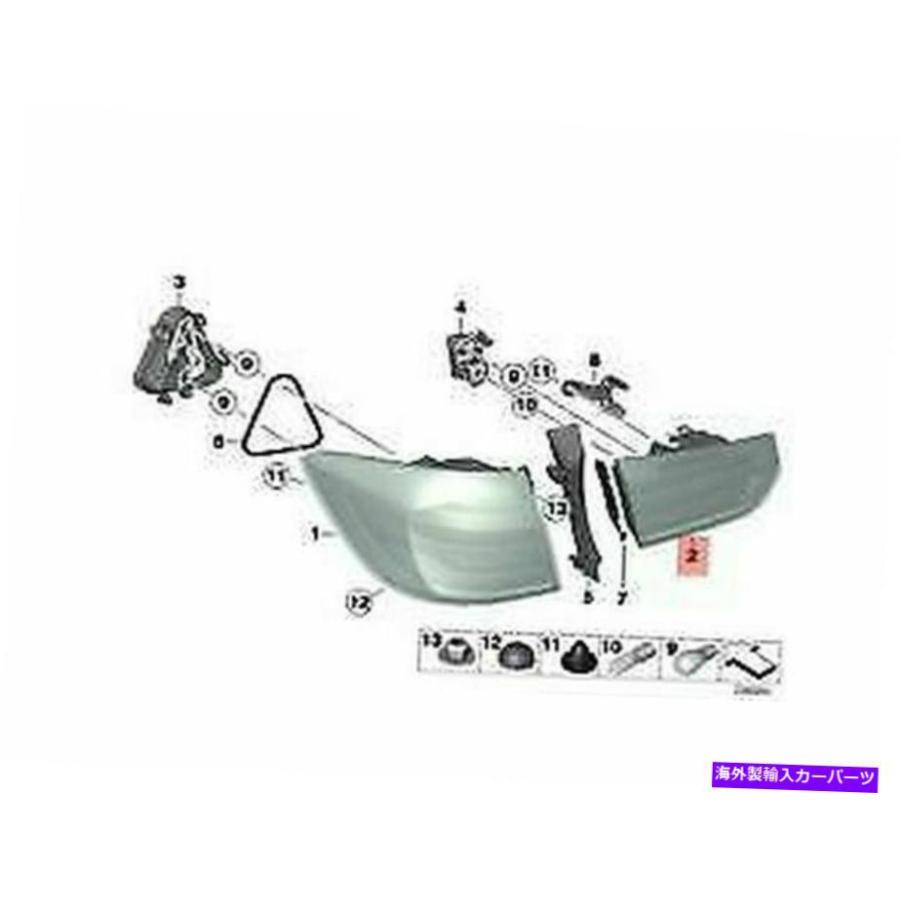 USテールライト 幹の蓋の純正OE BMW F31 F35 F80背面ライト63217372793 Genuine OE F30 F80 ...