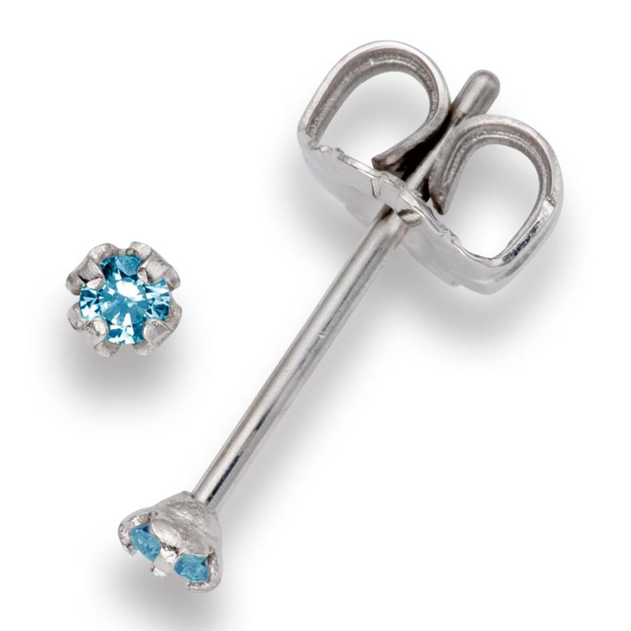 MARE 【MARE】ピアス Pure Brilliance Cut 2mm Syn+PT/IP 57.Aquamarine : ブランド雑貨 ...