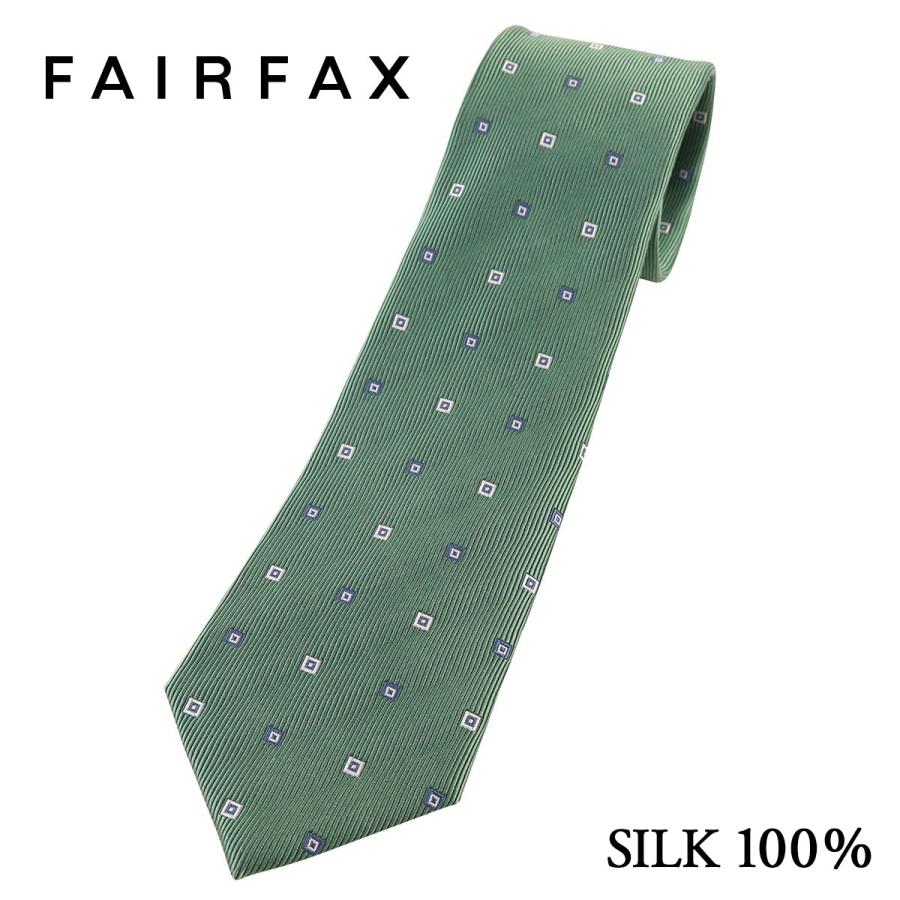FAIRFAX ネクタイ ビジネス ブランド フェアファクス 小紋 FAIRFAX ネクタイ ビジネス ブランド フェアファクス 小紋