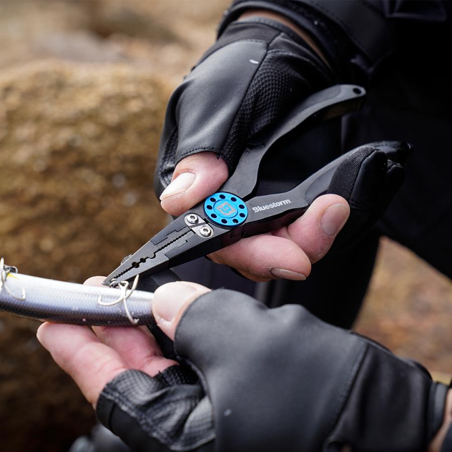 Bluestorm ブルーストームBluestorm ラバーグリップアルミプライヤー BSJ-RP01 Black : ウインズヤフー店 - 通販 - Yahoo!ショッピング