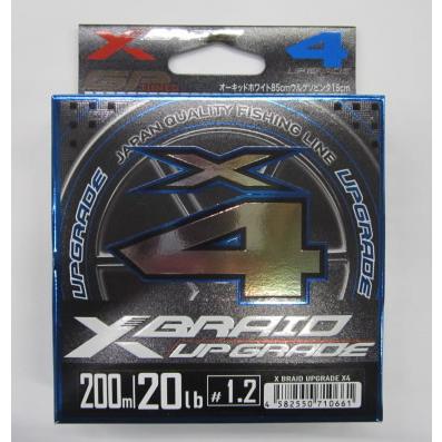 YGK よつあみYGK エックスブレイドX-BRAID アップグレードUPGRADE X4 1.2号200m : ウインズヤフー店 - 通販 - Yahoo!ショッピング