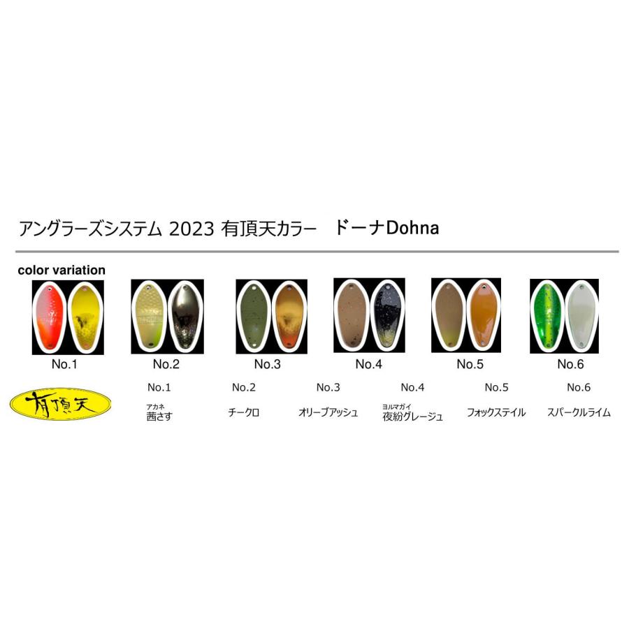 アングラーズシステム ドーナDohna 2.0g 有頂天限定カラー : ウインズヤフー店 - 通販 - Yahoo!ショッピング