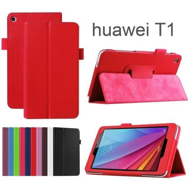 Huawei MediaPad T1 7.0 ケース カバー 3点セット 保護フィルム タッチペン おまけ フィルム スタンドケース スタンド ...