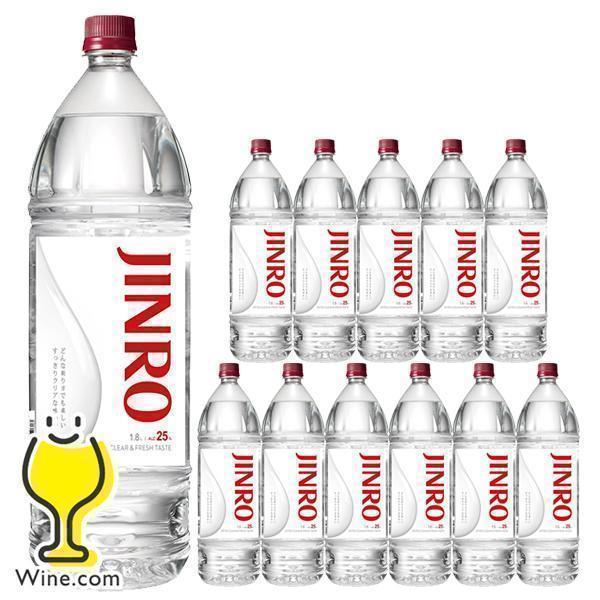 JINRO 1.8L 甲類焼酎 送料無料 新 眞露 ジンロ 25度 1800ml×1ケース/6本(006) : ワイン.comビールチューハイのお店 - 通販 - Yahoo!ショッピング