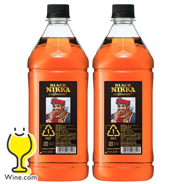 アサヒ（asahi） 2026年4月14日新発売 1.8Lペット 国産ウイスキー 送料無料 ブラックニッカ スペシャル 42度 1800ml× ...