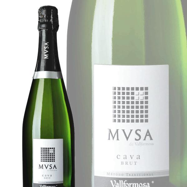 スパークリング ワイン 辛口 ヴァルフォルモッサ ムッサ MVSA ブリュット 750ml カバ カヴァ : ワイン.comビールチューハイの ...